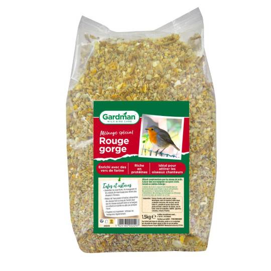 Mélange Spécial Rouge-Gorge - 1,5 kg